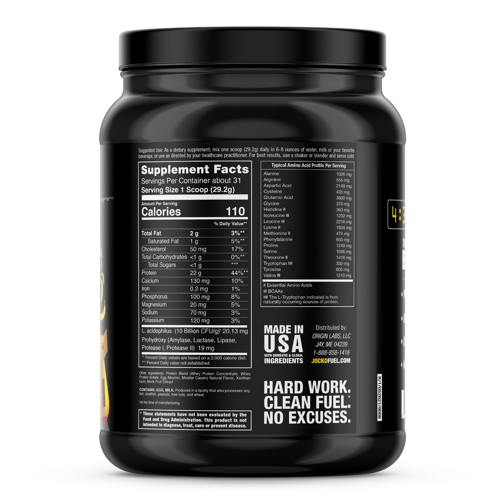 JOCKO MÖLK - BANANA CREAM BOMBER PROTEIN – Get After It NZ